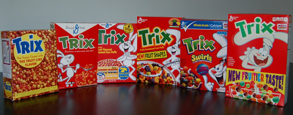 60 Years Of Trix Cereal | MySDMoms.com